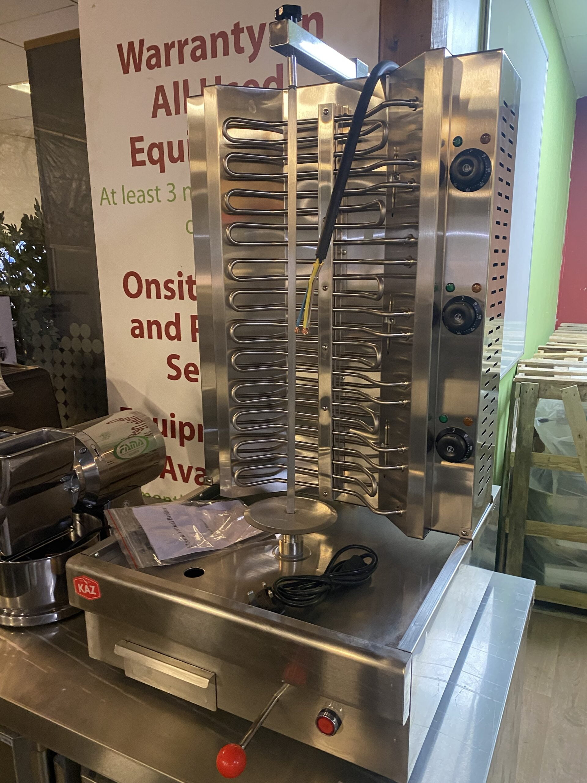 Electric kebab machine - Cook Cool Catering Equipment