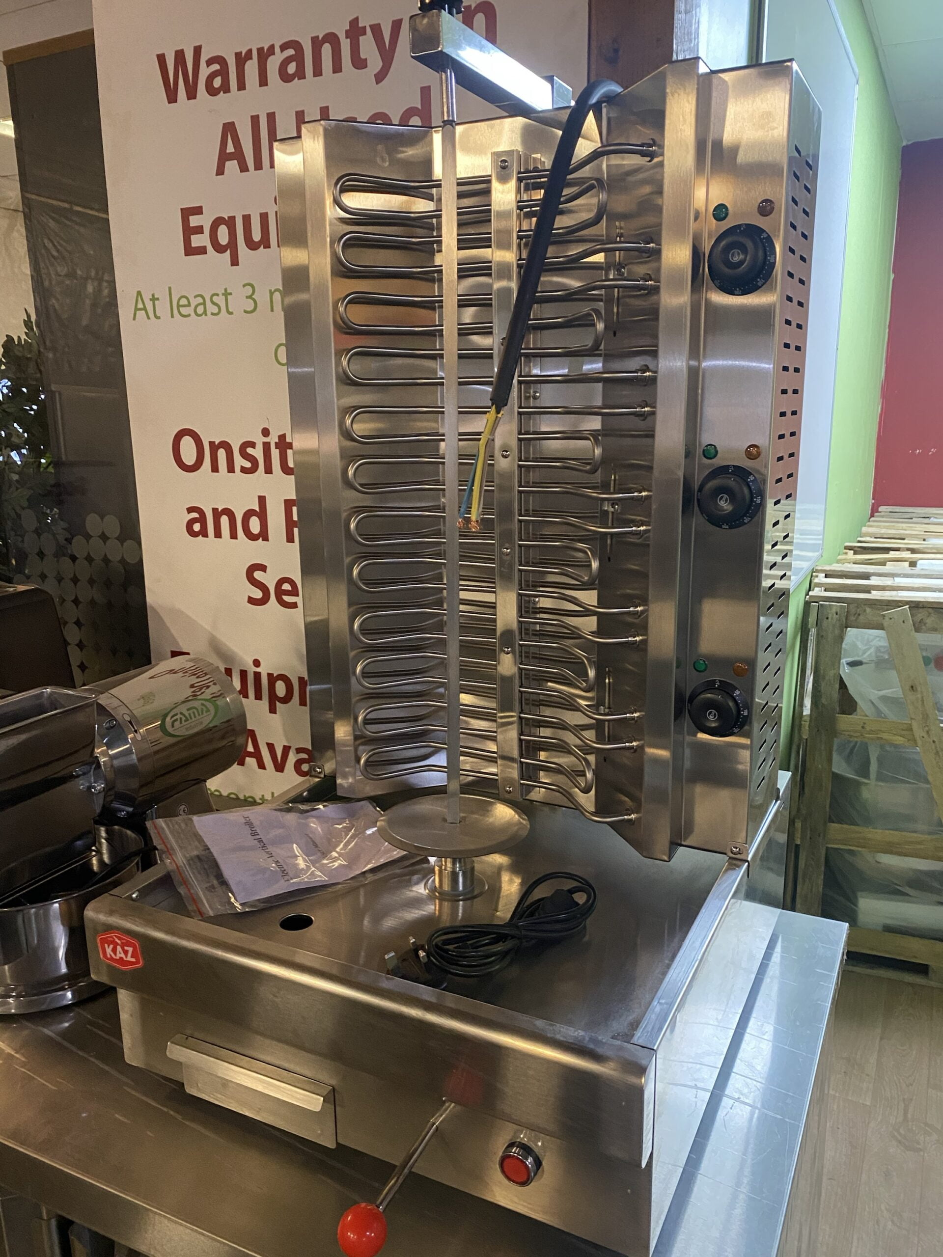 Electric kebab machine - Cook Cool Catering Equipment