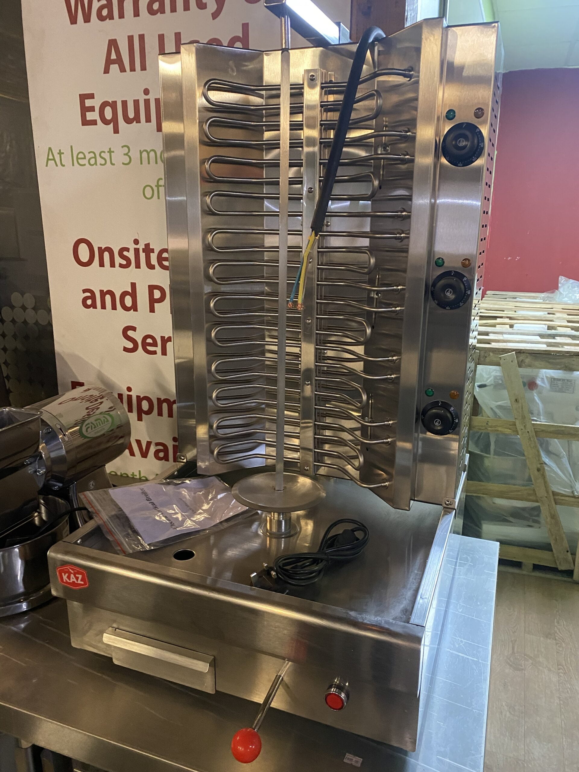 Electric kebab machine - Cook Cool Catering Equipment