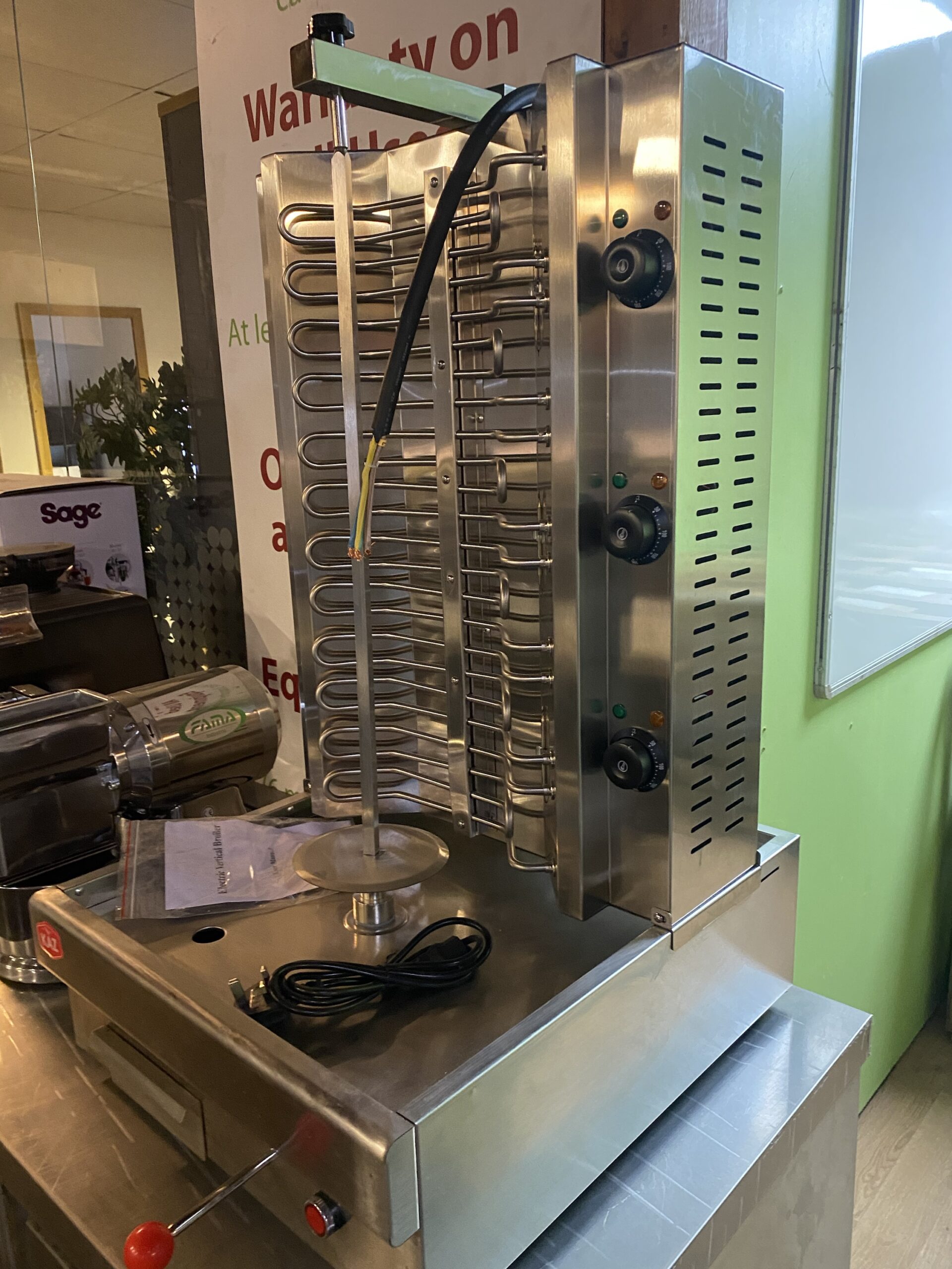 Electric kebab machine - Cook Cool Catering Equipment