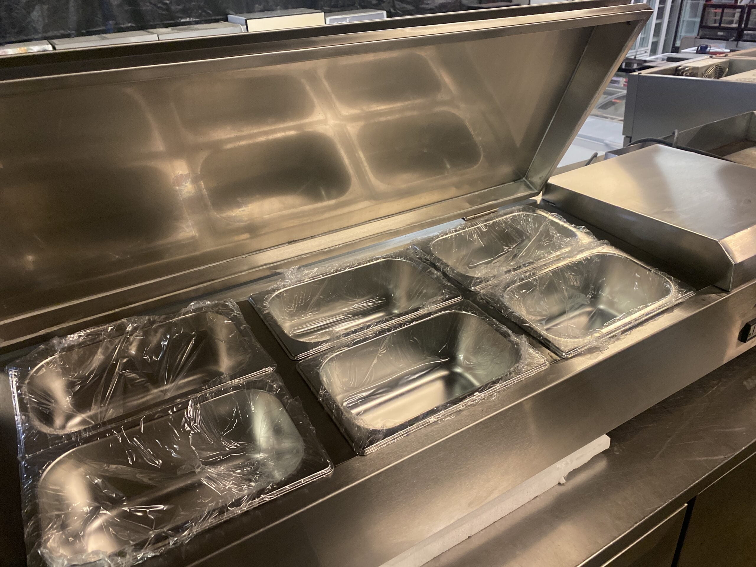 Table top Salad Prep fridge - Cook Cool Catering Equipment